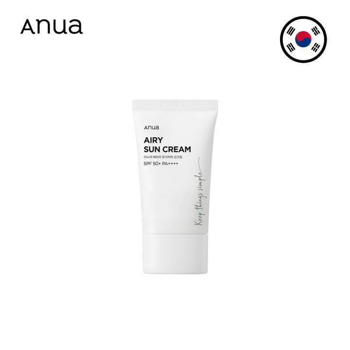 [ANUA] AIRY SUN CREAM (50ml) | Lazada Singapore