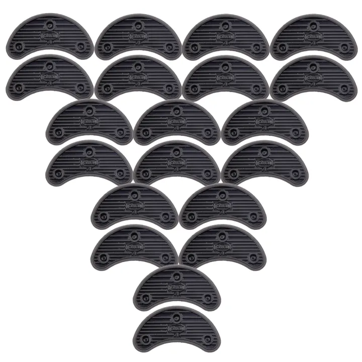 LazaraHome 20pcs Rubber Sole Heel And Toe Protector Plates Taps DIY ...