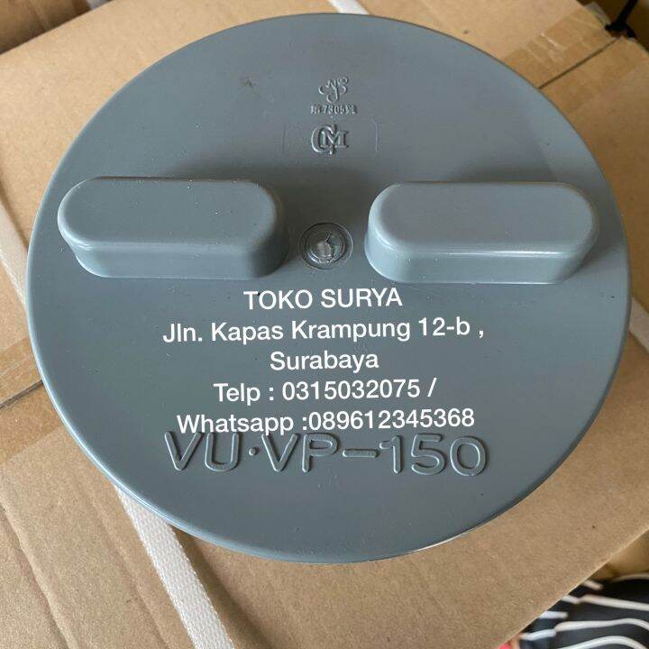 cmCO6" - TUTUP PIPA 6" CLEAN OUT 6" CLEAN OUT 6 INCH / CLEAN OUT PVC 6 ...