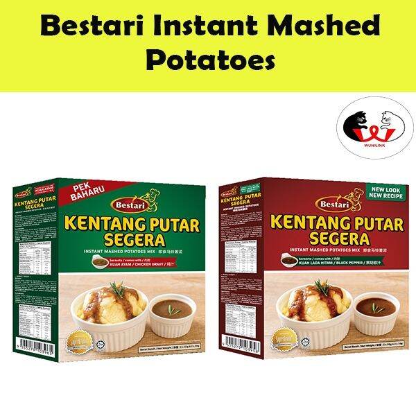Bestari Instant Mashed Potato Mix 130 gm (Chicken/Black Pepper) | Lazada