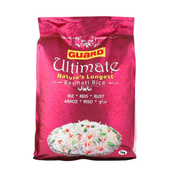 Guard Ultimate Nature longest Basmati Rice 1Kg | Lazada PH