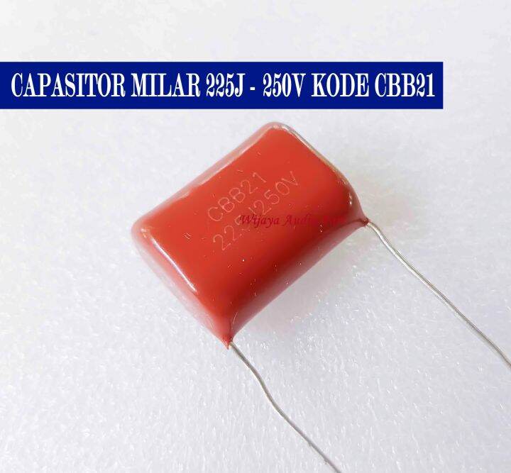 1 BUAH KAPASITOR 225J 250V MYLAR 225J 250V CBB22 | Lazada Indonesia