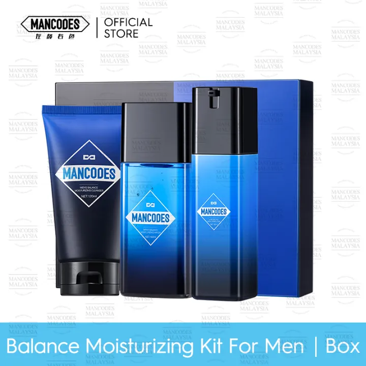 Mancodes Men's Ocean Balance Moisturizing Set (Box) 左颜右色海洋保湿套盒 | Lazada