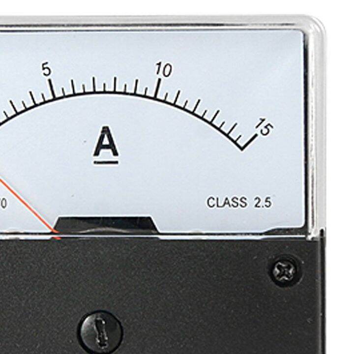 Hot DC 0-15A Current Range Panel Mount Ampere Meter Gauge | Lazada PH