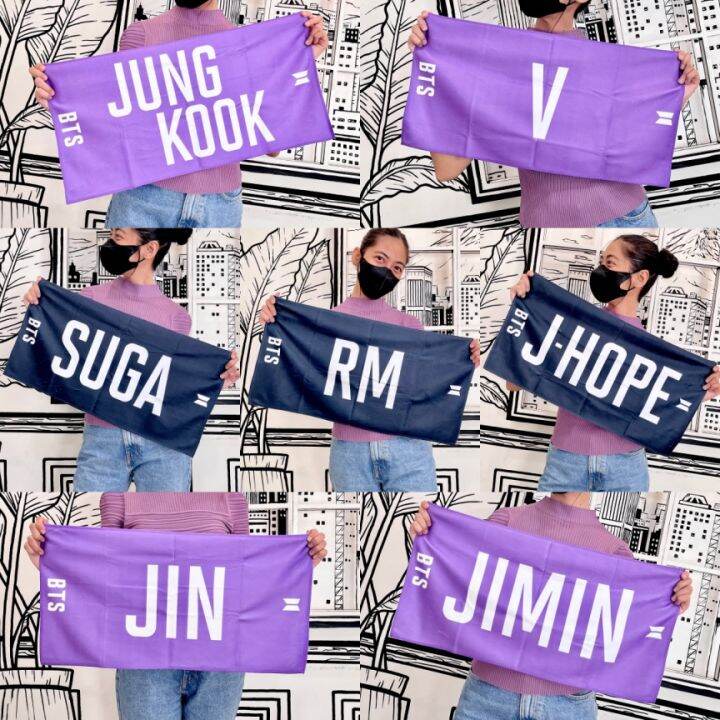 BTS Slogan Cheering Towel | Lazada PH