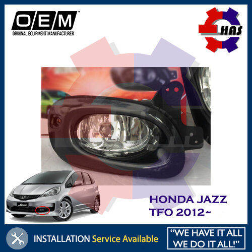 HONDA JAZZ TFO TF0 2012~ FOG LAMP with Cover | Lazada