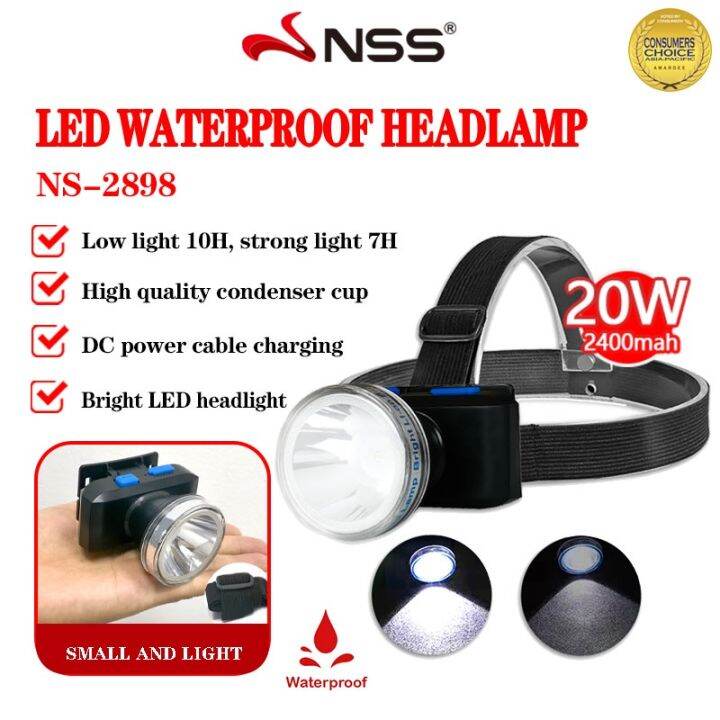 HEAD LAMP 30W/50W LED SUPER CAPACITY NSS NS-2898/NS-2899 | Lazada PH