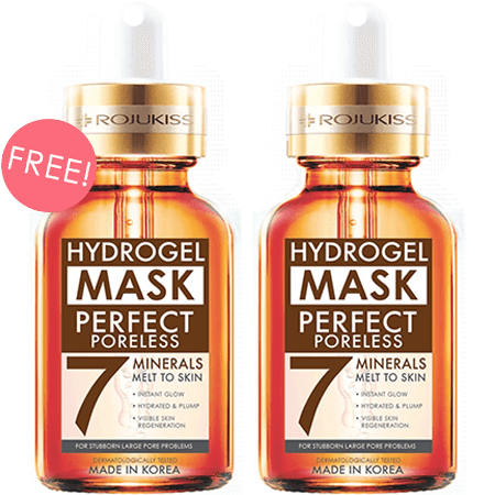 จำนวน2แผ่น Rojukiss Perfect Poreless Hydrogel Mineral Mask 7 - มาสก์ ...