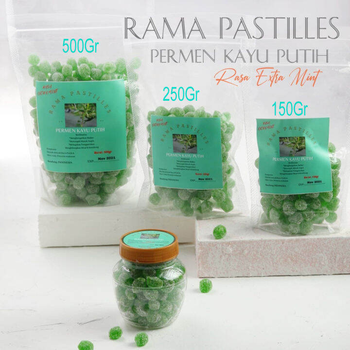PERMEN KAYU PUTIH EKSTRAMINT KEMASAN 100 GRAM permen kayu putih permen ...