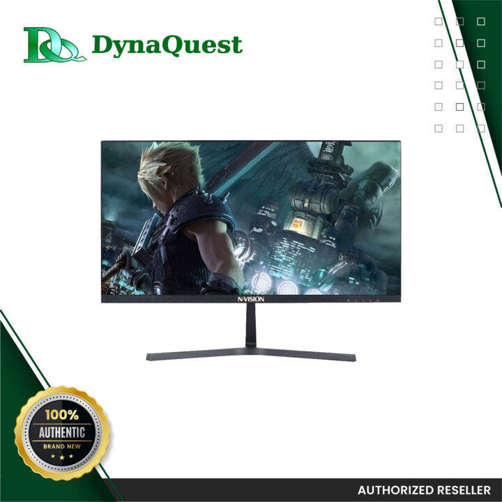 Nvision N2455 ( Black / White ) 24" IPS 75Hz Full HD Frameless Gaming ...