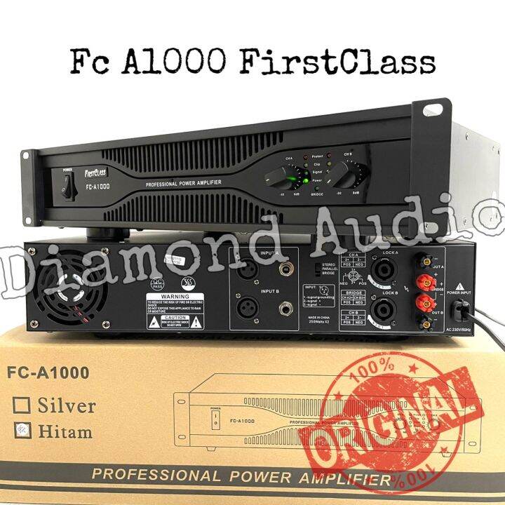 Power Amplifier Firstclass Fc A1000 Original Ampli First Class A 1000 ...