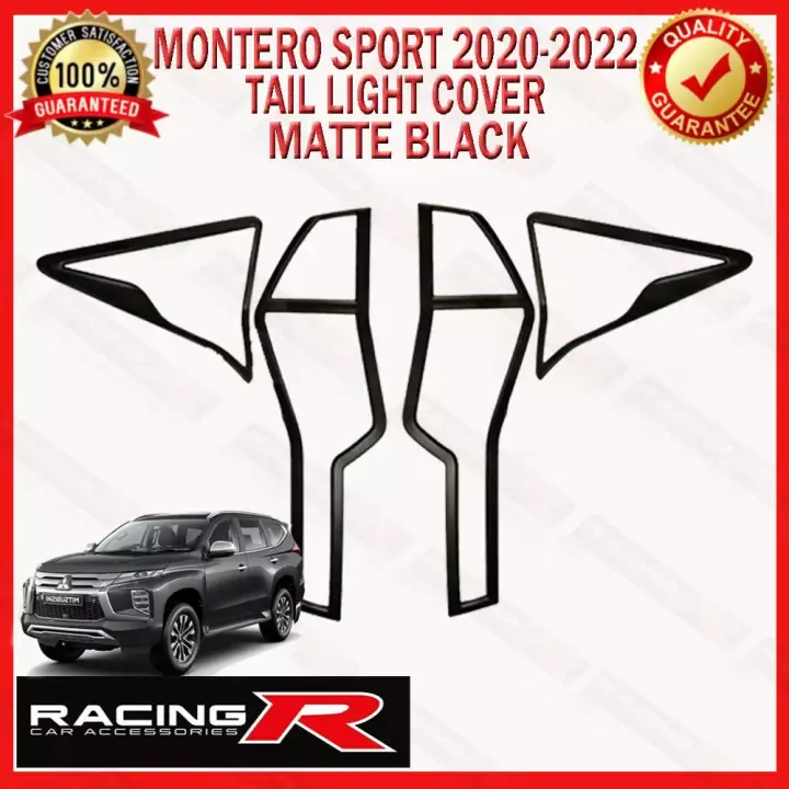 Mitsubishi Montero Sport 2020 to 2023 Tail Light Garnish Cover Matte ...
