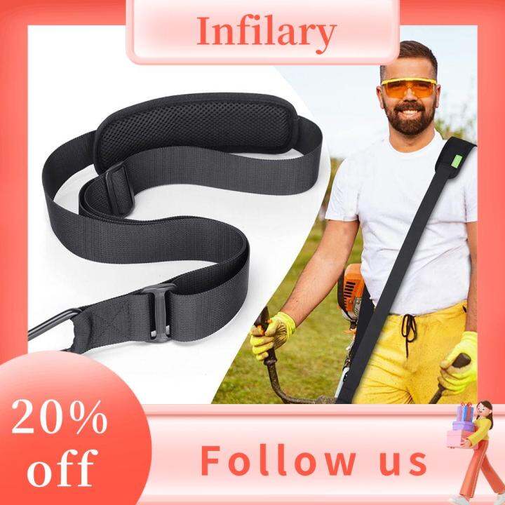 INFILARY Nylon Weed Eater String Trimmer Shoulder Straps Brush Cutter ...