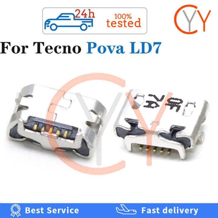 For Tecno Pova LD7 USB Plug In Charging Charger Port 5 Pin Connector ...