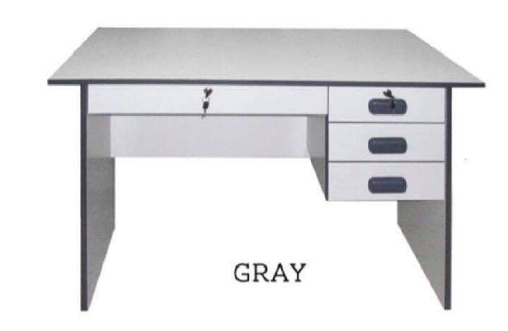 OFFICE TABLE (LIGHT GREY) | Lazada PH
