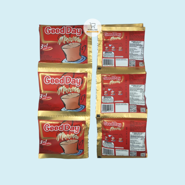 Good Day Mocacinno 1 Renceng (10 Sachet) 1renteng / Goodday Merah ...