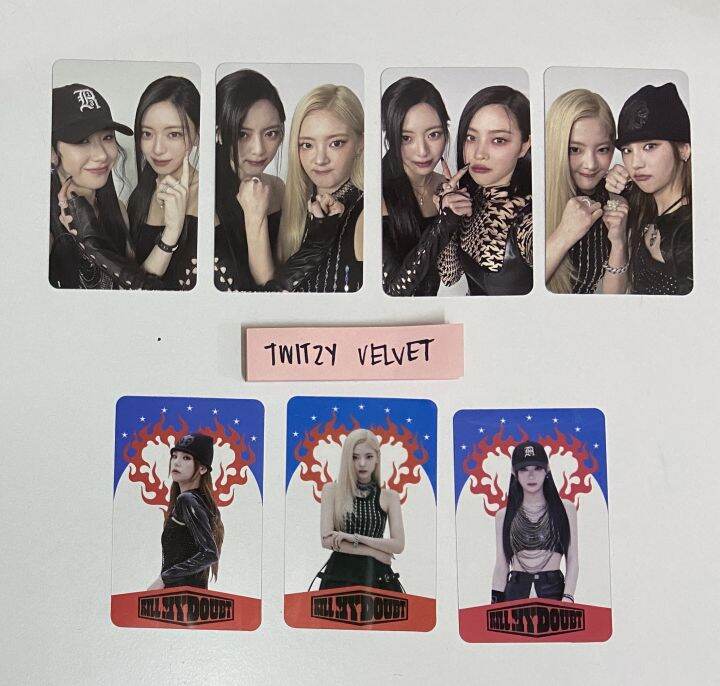ONHAND OFFICIAL Itzy Kill My Doubt Digipack Album Photocards Yeji Lia ...