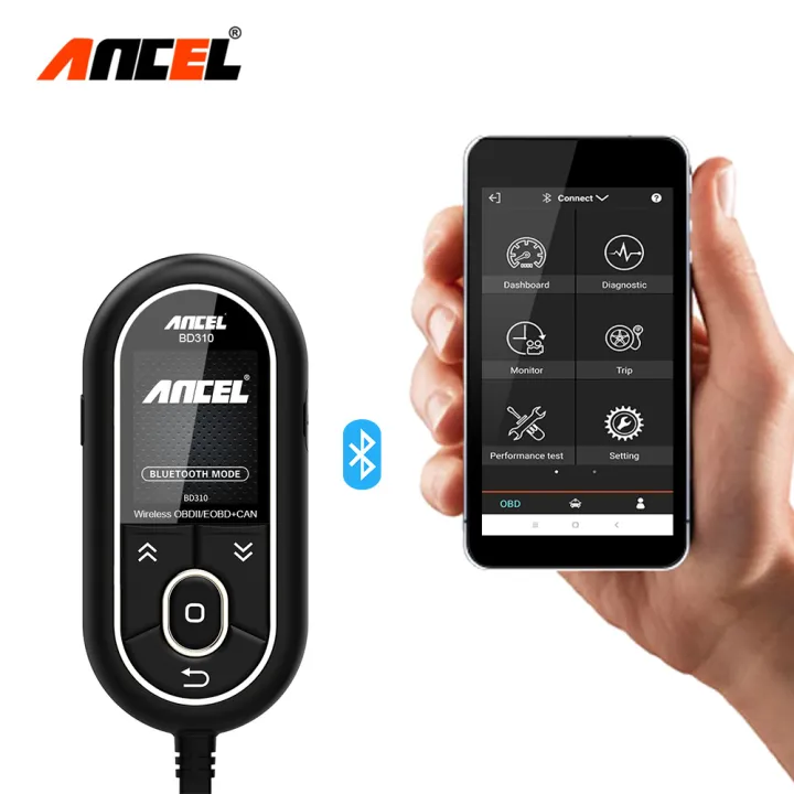 ANCEL BD310 OBD2 Scanner 3 in 1 Diagnostic Code Reader Automotive Trip ...