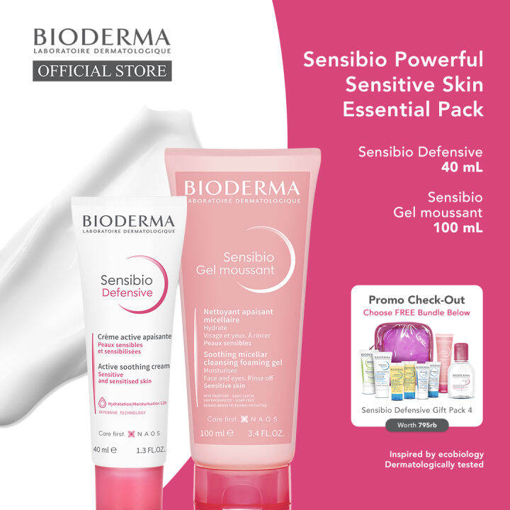 Bioderma Sensibio Powerful Sensitive Skin Essential Pack | Lazada Indonesia