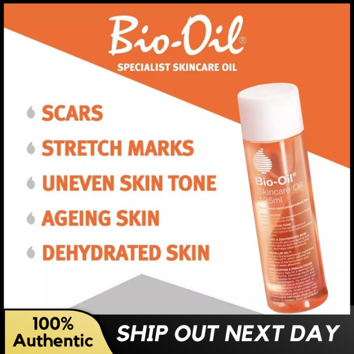 Bio-Oil Skincare for Scar Stretch Mark Treatment Oil Acne Treatment ...