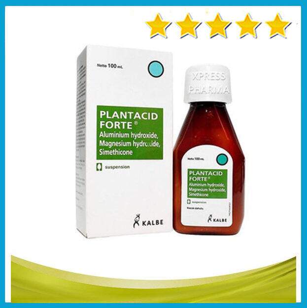 Plantacid Forte Sirup 100 mL - Obat Asam Lambung, Maag, Tukak Usus ...