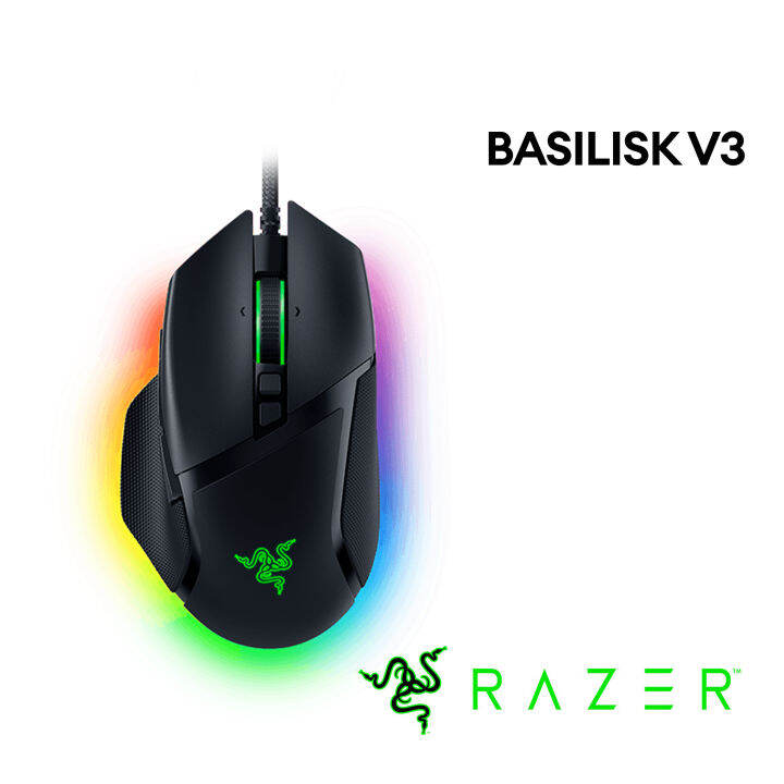 Razer Basilisk V3 Customizable Ergonomic Gaming Mouse | Lazada PH