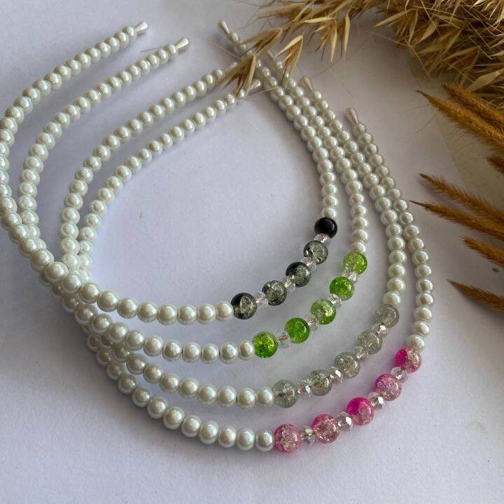 BANDANA /BANDO MUTIARA MIX MUTIARA BATU PECAH | Lazada Indonesia