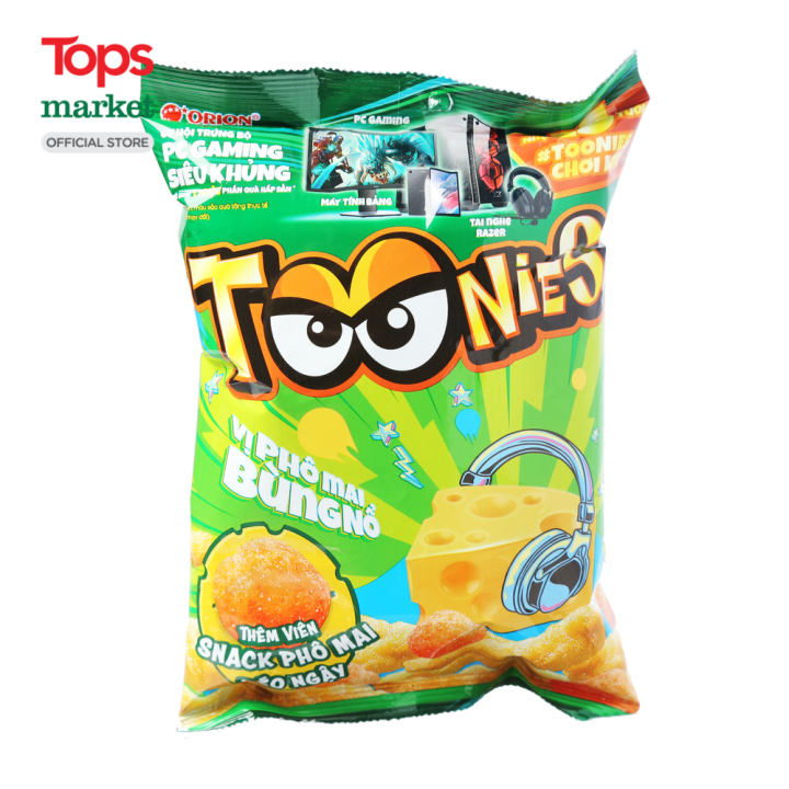 Snack Orion Toonies Vị Phô Mai 38G - Siêu Thị Tops Market | Lazada.vn
