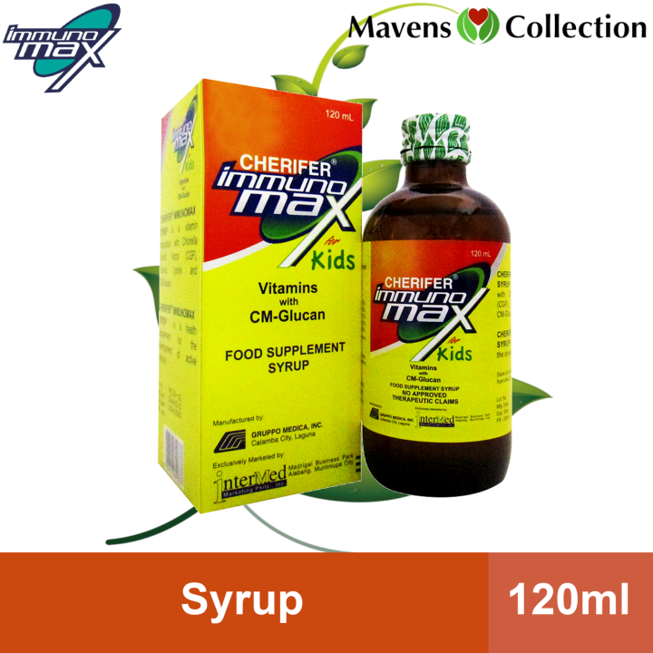 ( October 24 2023 expiration date) CHERIFER Immuno max Syrup for Kids ...