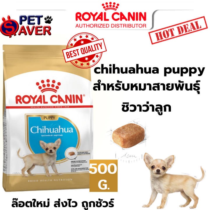 Royal Canin Chihuahua puppy 500g สูตร ลูกหมา ชิวาว่า 0.5kg. | Lazada.co.th