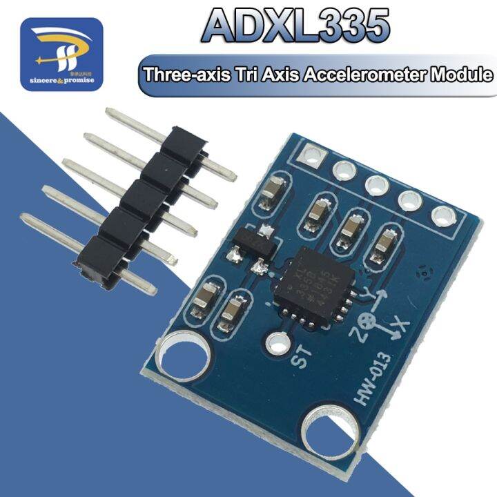 GY-61 ADXL335 Three-axis Tri Axis Accelerometer Module Triaxial Acceleration Gravity Angle ...