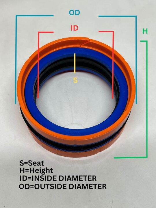 HALLITE T780 DAS PISTON CYLINDER SEALS (READY STOCK) | Lazada