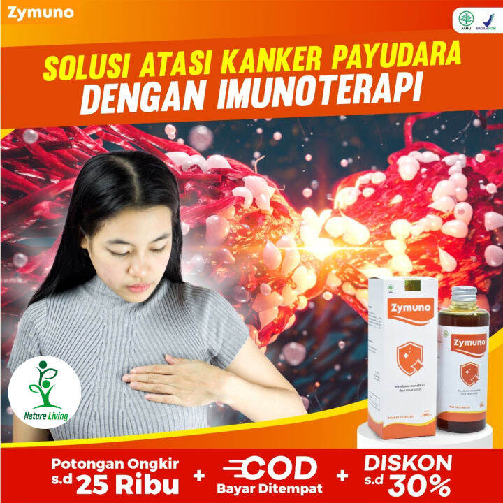 Obat Herbal ZYMUNO Atasi Kanker Payudara dan masalah kanker Lainya 200 ...