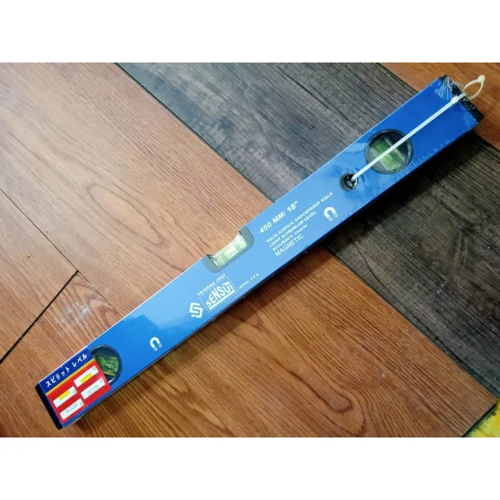 WATER LEVEL RULER MAGNETIC [SENSUI] 300MM/12" | Lazada