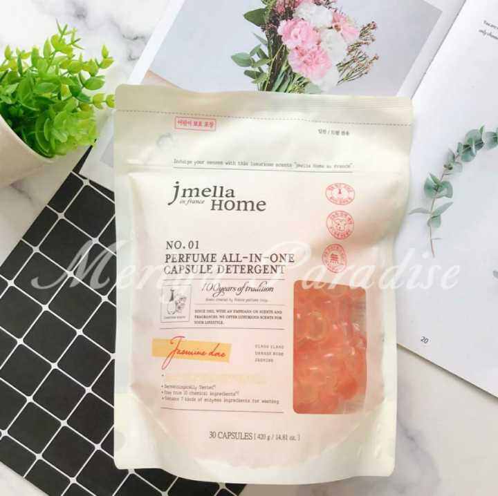 Jmella Home in France Perfume All-in-One Capsule Detergent Jasmine dor ...