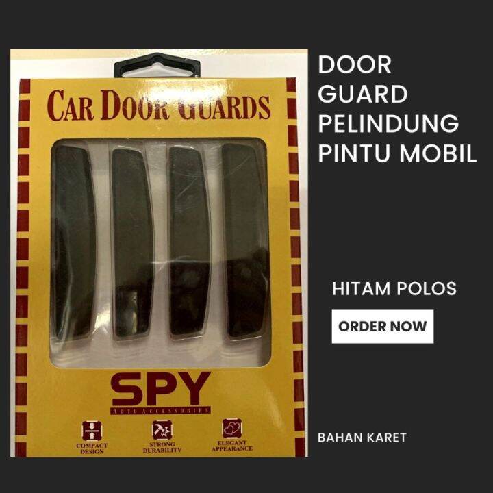 Door Guard Pelindung Pintu Mobil Universal Doorguard Hitam Polos ...