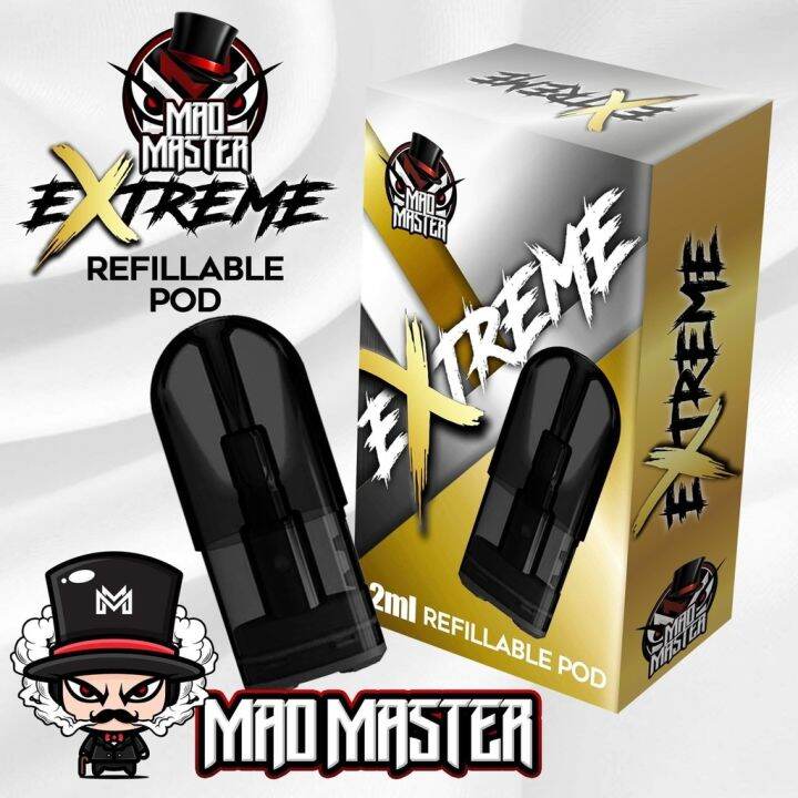 New MadMaster Extreme Refillable Pods / RELX Infinity / RELX Essential ...