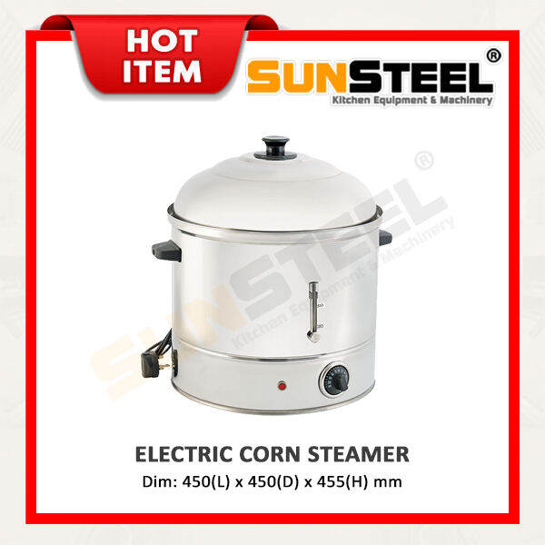 【SUNSTEEL】Stainless Steel Commercial Electric Corn Steamer / Pengukus ...