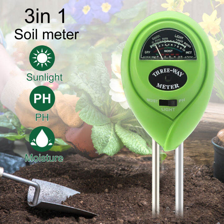 PH Tester Double-needle Detection High Accuracy Stainless Steel Soil ...