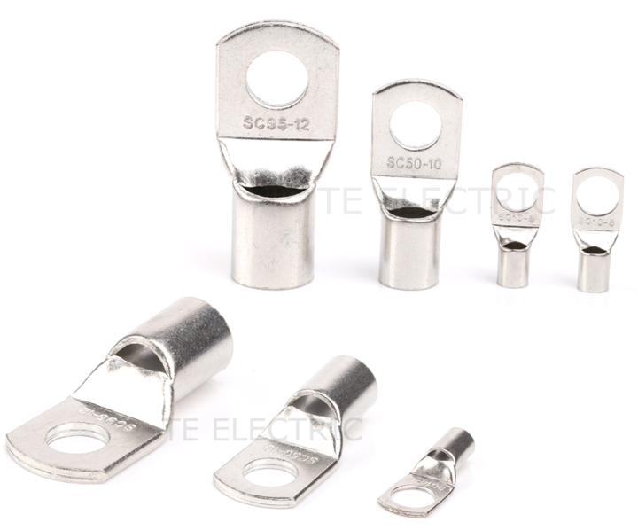CABLE LUGS 1.5mm / 2.5mm / 4mm / 6mm / 10mm / 16mm / 25mm / 35mm / 50mm RING TERMINALS WIRE ...