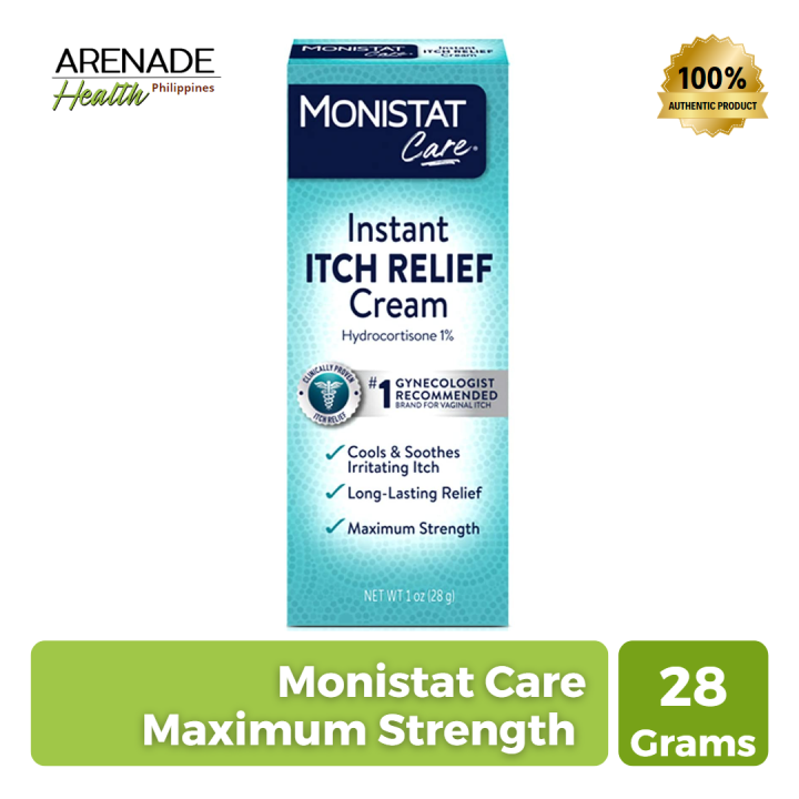 Monistat Care Maximum Strength Instant ItchRelief Cream 28grams | Lazada PH