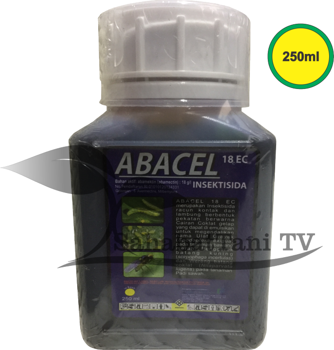 ABACEL 18 EC 250 ML INSEKTISIDA HAMA TRIP & ULAT GRAYAK | Lazada Indonesia