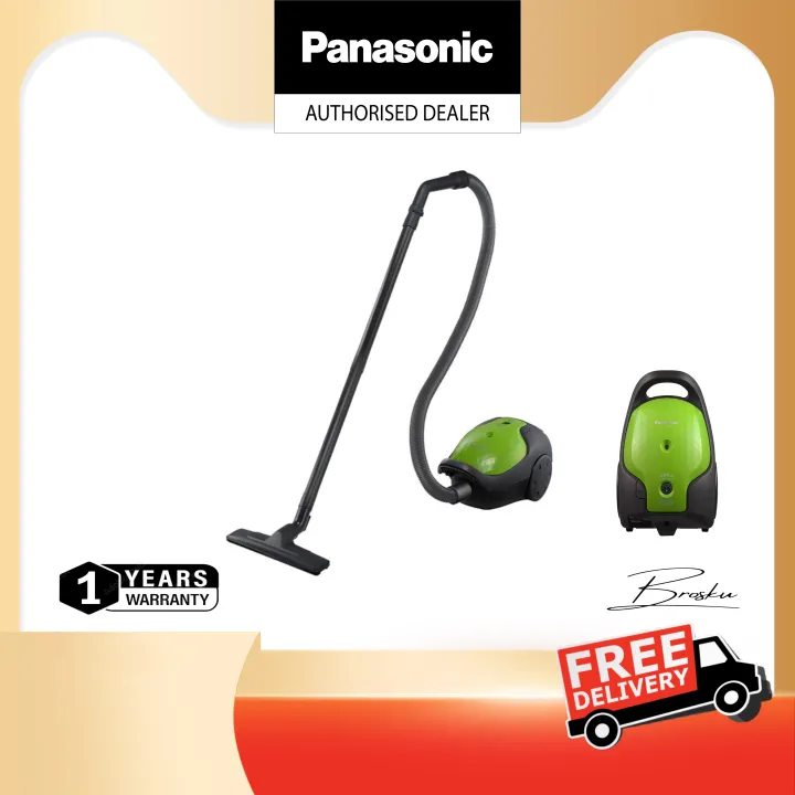 PANASONIC MC-CG370 BAGGED VACUUM CLEANER 850W MC-CG370GV47 | Lazada