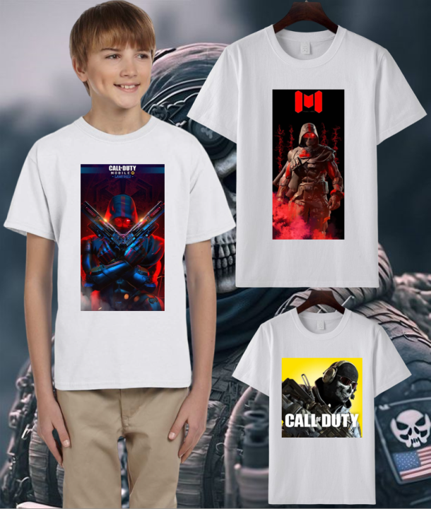 CODM DESIGN SHIRT FOR BOY KIDS | Lazada PH