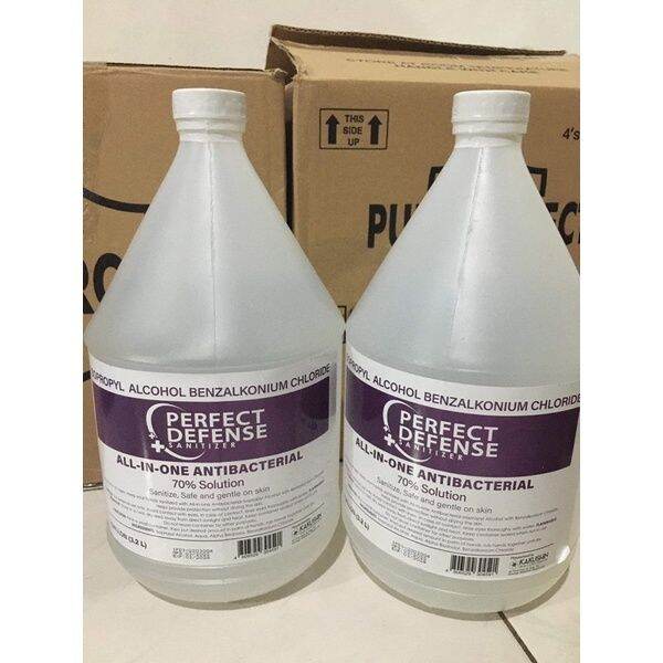 ALCOHOL Gallon Pure Protect ETHYL 70% (Natural Sanitizer) | Lazada PH