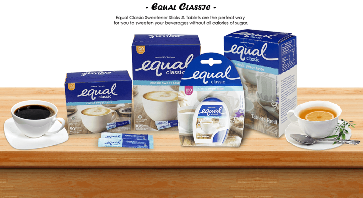 Equal Tablet classic อิควล ชนิดเม็ด สารให้ความหวานแทนน้ำตาล 0 แคลอรี่ ...