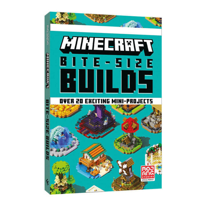 หนังสือต้นฉบับภาษาอังกฤษ Minecraft Bite - Size Builds Minecraft 20 ...