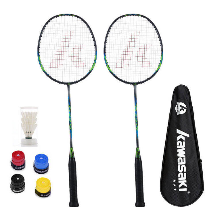 Kawasaki Badminton Racket Aluminum Alloy Frame Badminton Racquet With ...