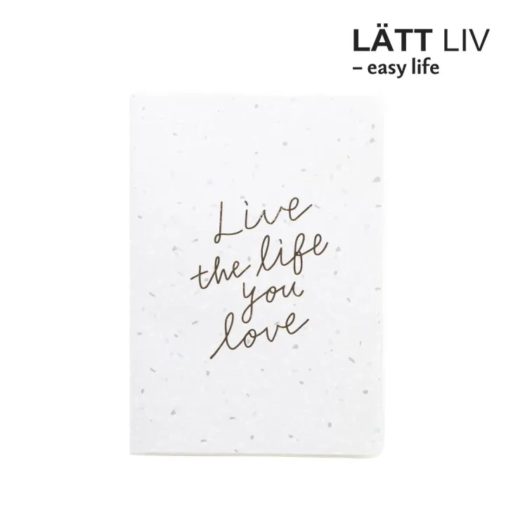 LATT LIV A5 Notebook with Quote | Lazada PH
