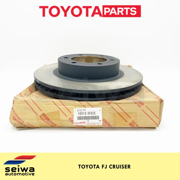 Toyota FJ Cruiser Rotor Disc Front - Genuine Toyota Auto Parts ...